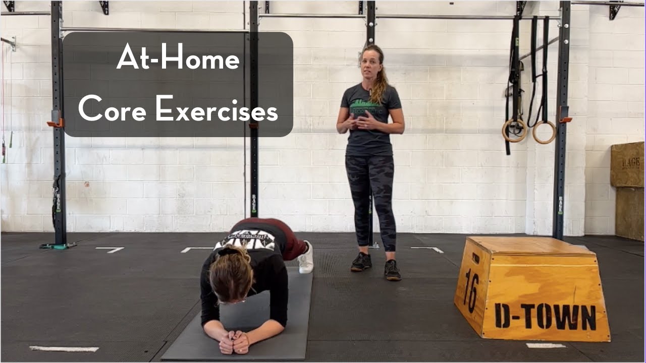 At-Home Core Exercises for Kids and Teens - YouTube