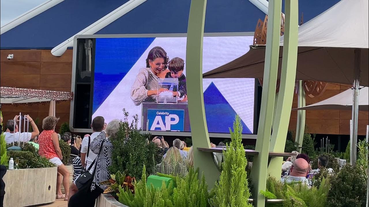 Celebrity Apex Naming Ceremony - YouTube