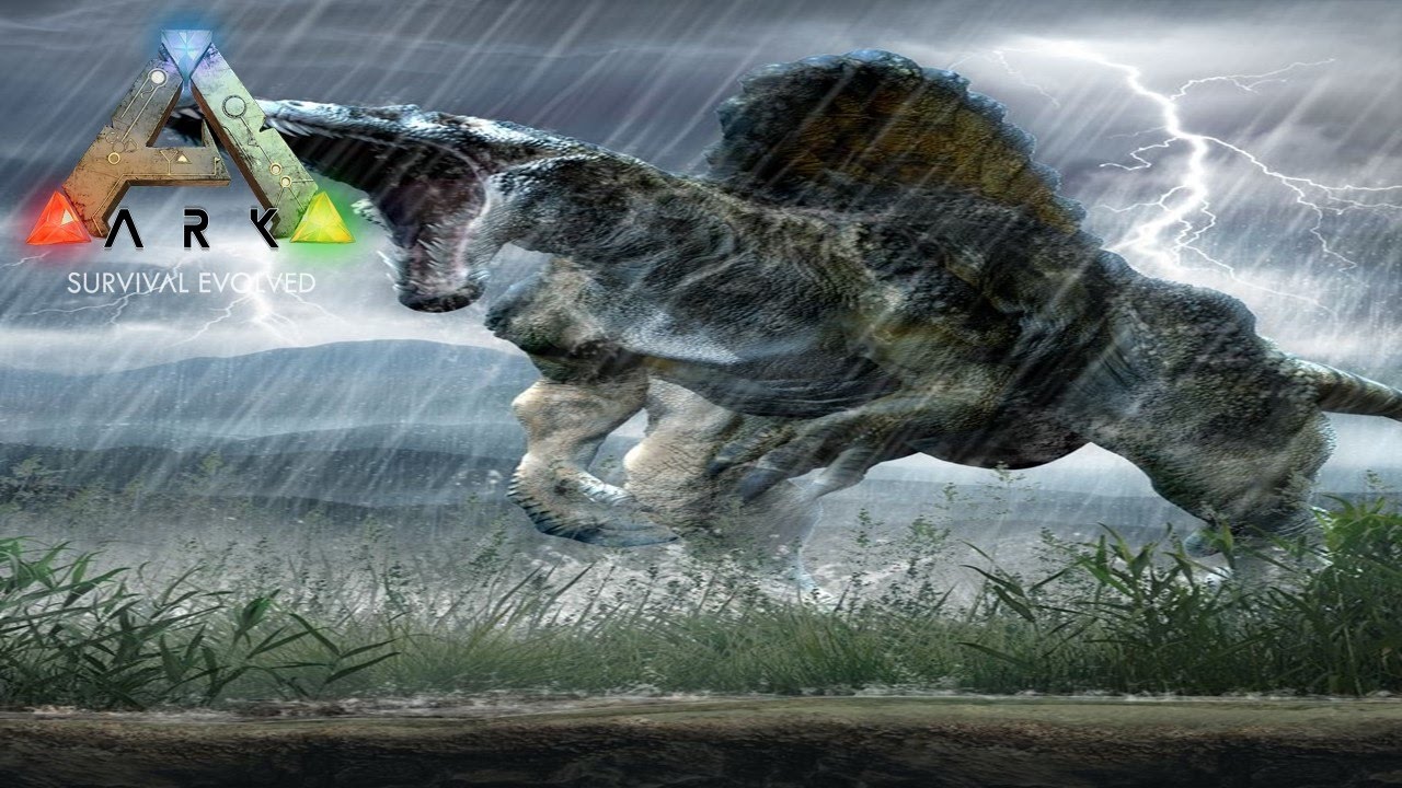 Taming A Spinosaurus! [Ark survival evolved] EP4 S2 - YouTube