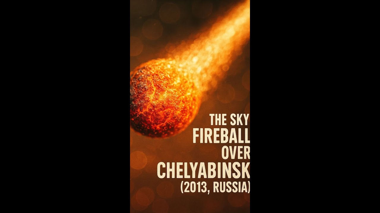 The Sky Fireball Over Chelyabinsk (2013, Russia) #Space - YouTube
