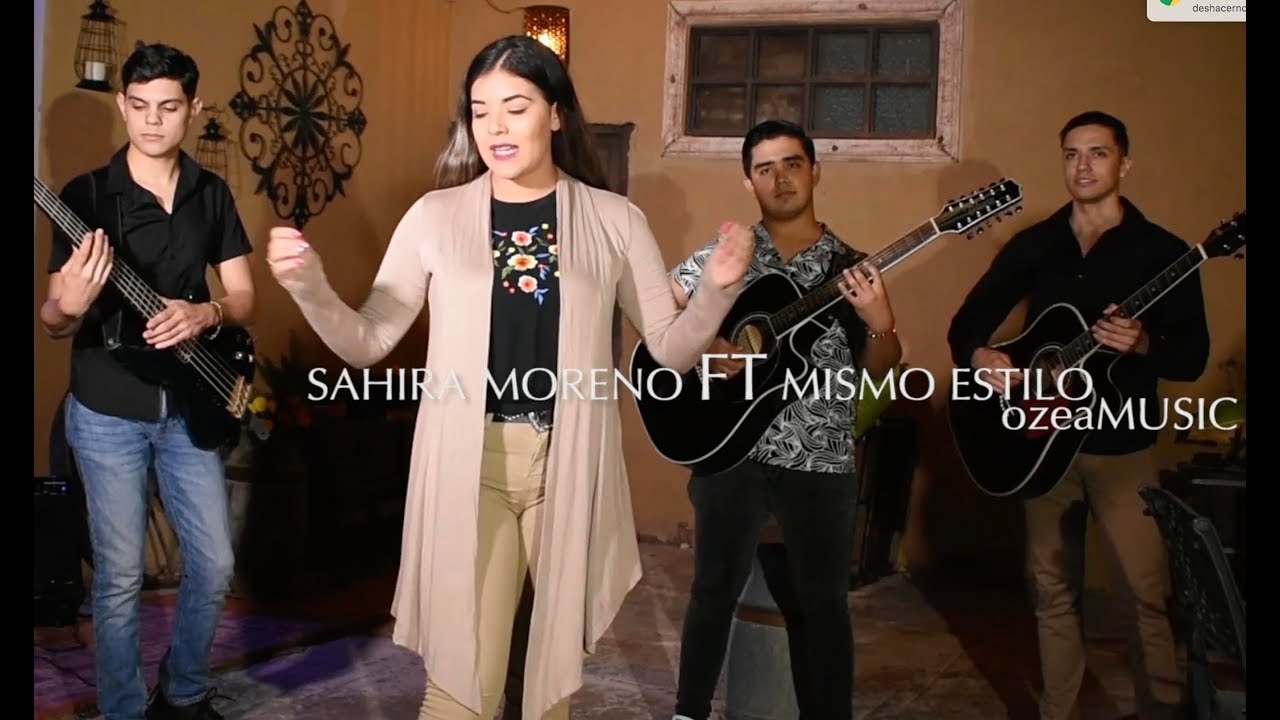 Sahira Moreno ft Mismo Estilo Pude olvidarte - YouTube