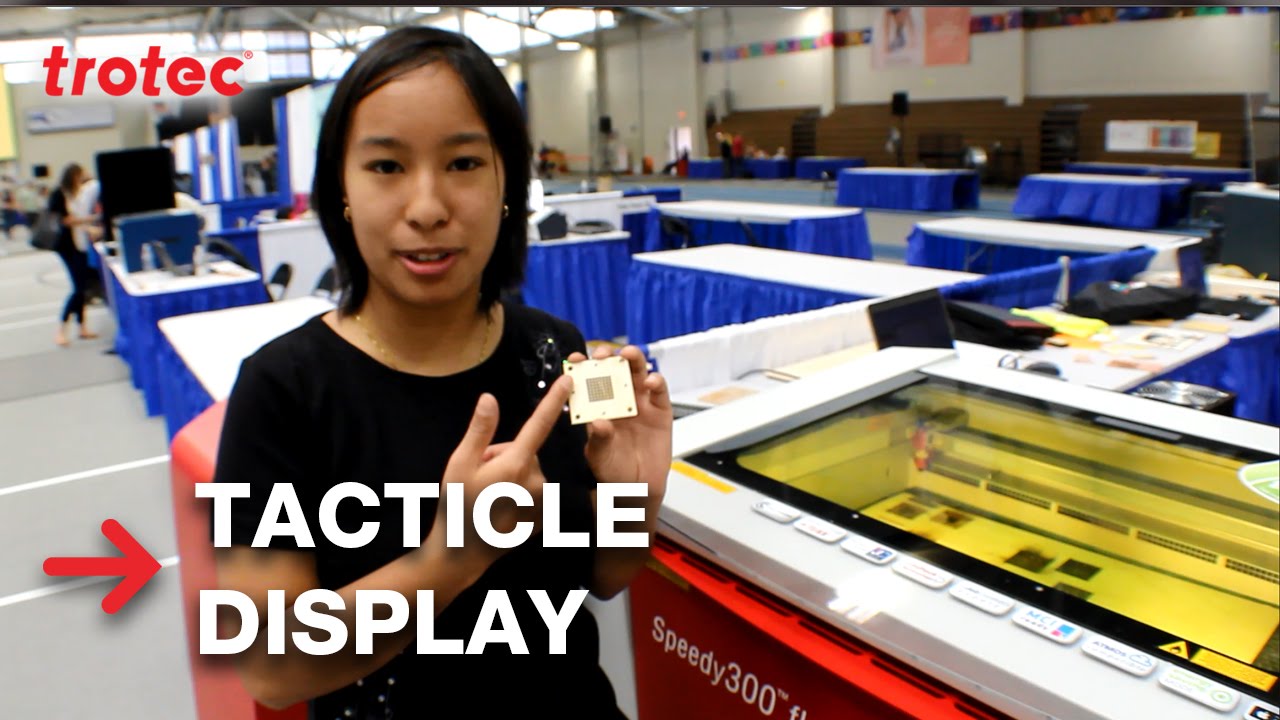 Tacticle Display | Laser Cutting Wood | Fab 11 - YouTube