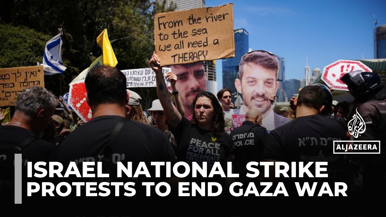 Israelis hold nationwide protest to end Gaza war, ‘bring back the ...