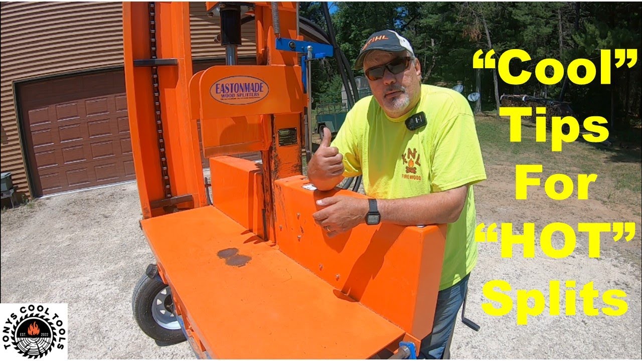"Cool"Tips For HOT Splits-89 #firewood - YouTube