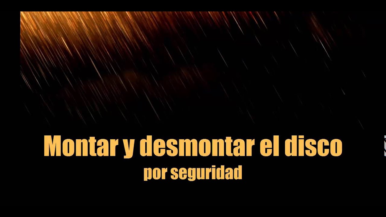 Encriptado de un disco duro con Diskcryptor - YouTube