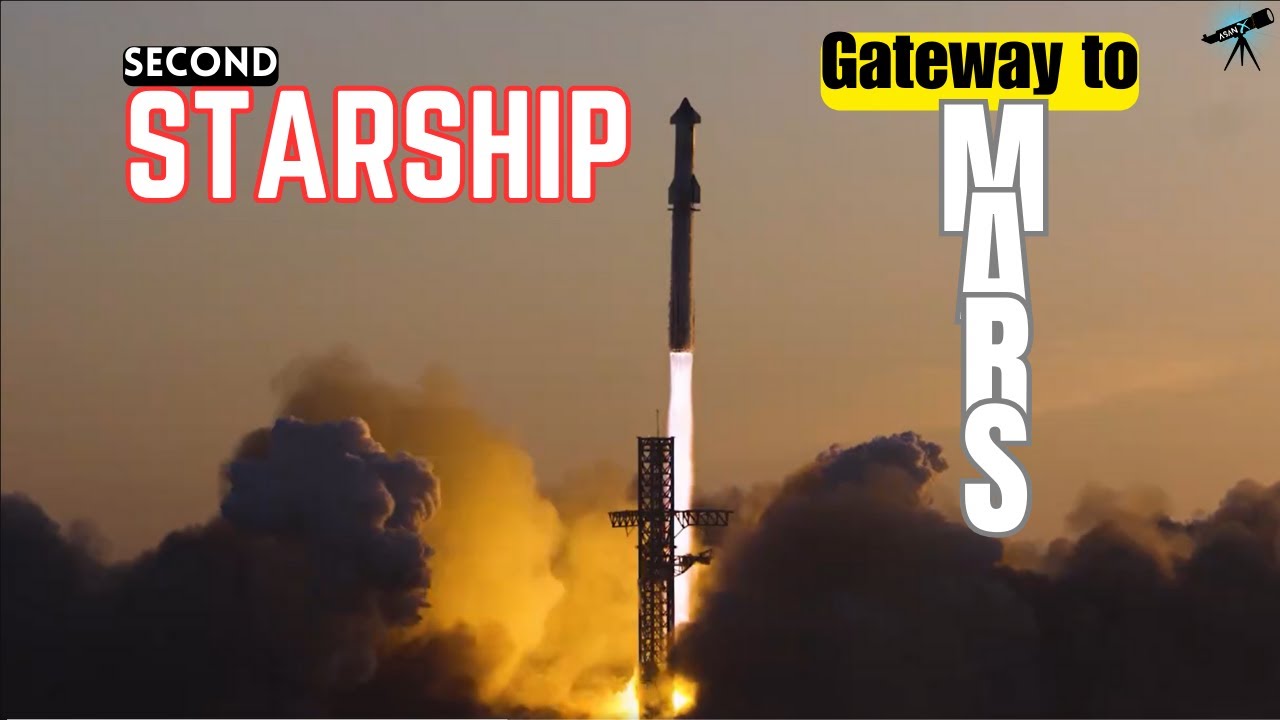 The Gateway to Mars, The Launch of Starship’s Second Flight Test - YouTube