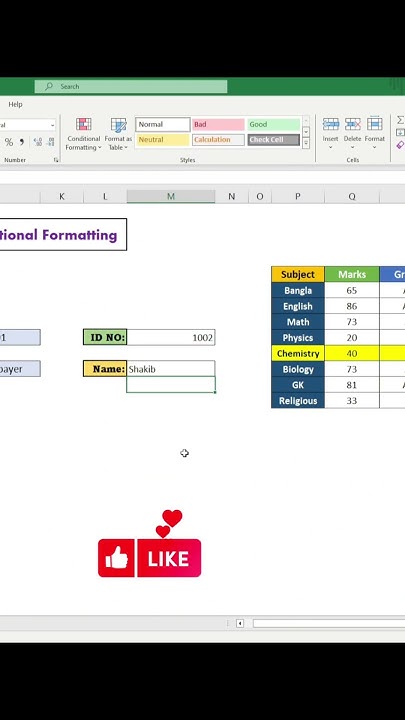 Create A Dynamic Colorful Data Form Reels Excelcourse Excelsolutions Excel Data Entry
