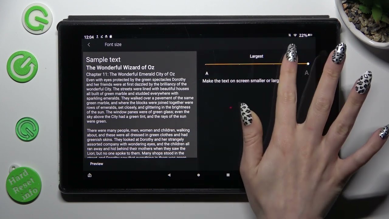 How To Change Font Size On Amazon Fire HD 10 YouTube How To Change Font Size On Amazon Fire HD 10 YouTube