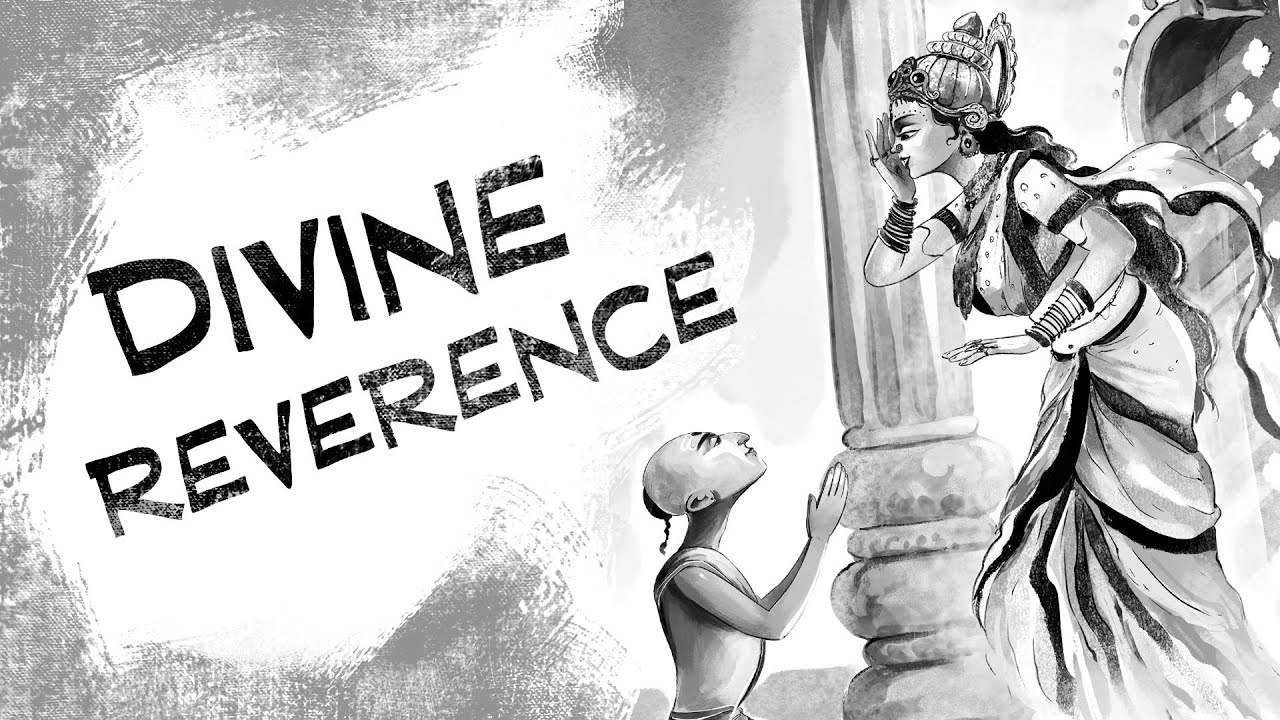 Divine Reverence: Sketching a Priest's Prayer to the Goddesses - YouTube