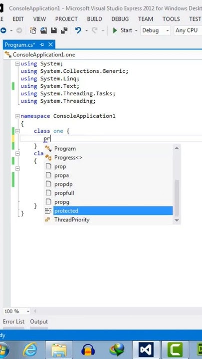 035 - protected Keyword In C# - YouTube