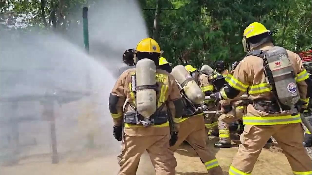 Curso NFPA 1403 Instructor de evoluciones de entrenamiento con fuego vivo realizado en Yopal ...