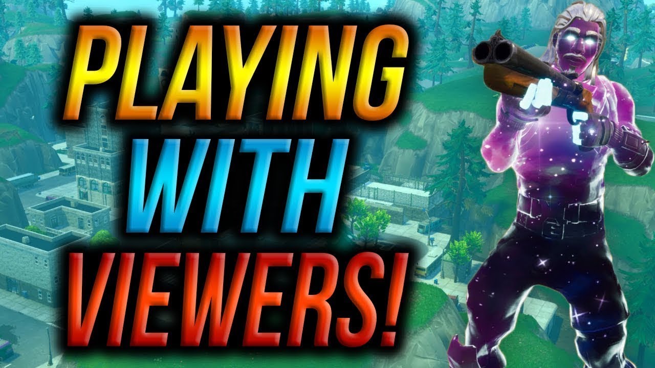 Open Lobbies Playing with Viewers Fortnite Live !YOUTUBE !discord ...