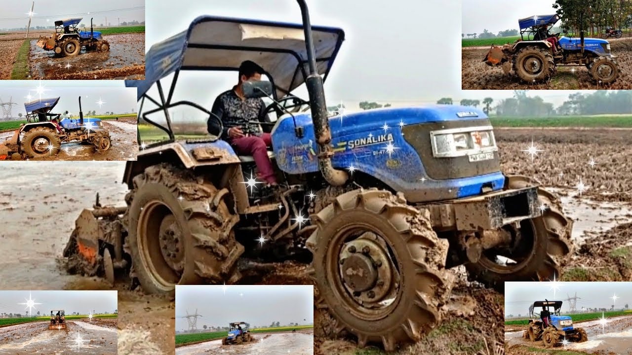 |Sonalika sikndar Di 47 Rx 4wd 💪🌾🚜| Boro session ka 8Video 📷 | Sonalika sikndar Di 47 Rx 4 wd🚜😍🌾 ...