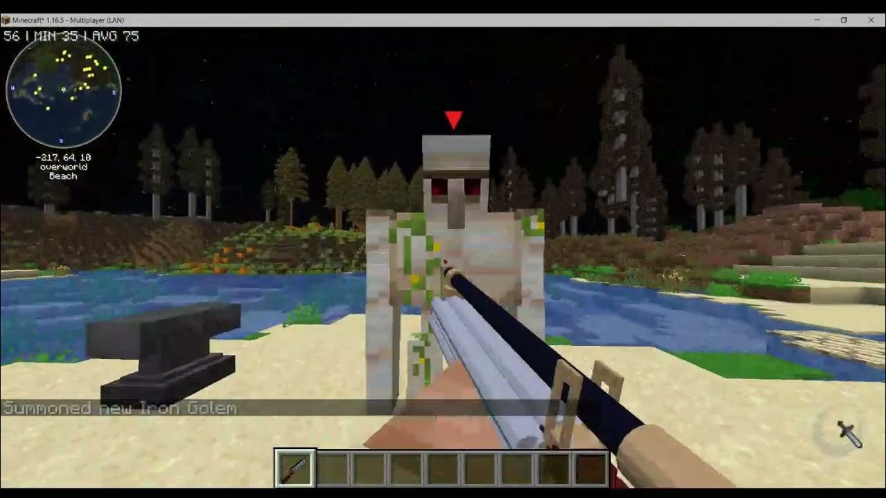 Spifire Revolving Sniper Remade In Minecraft Youtube
