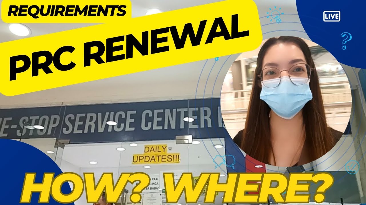 How to Renew PRC License! Requirements Needed and Must Know Prior to ...