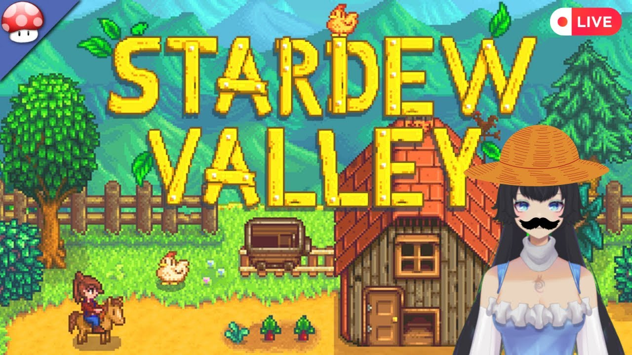 【Stardew Valley #1】Alien on her Farmer Arc!? - YouTube