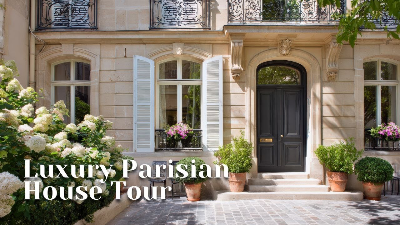 Luxury Parisian House Tour | Step Inside a World of Timeless French ...