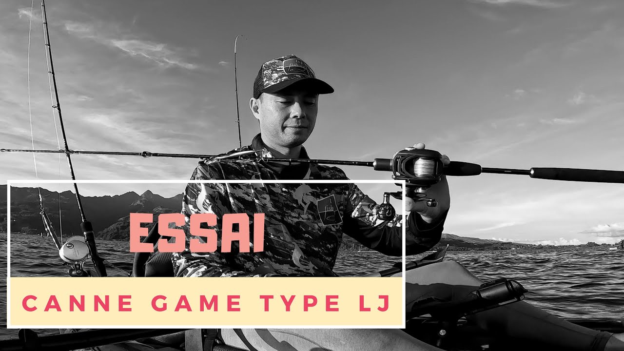 essai canne game type lj avec grosse attaque - YouTube