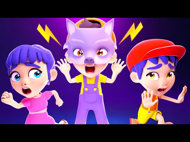 Go Away! Big Grey Wolf | Kids Songs & Nursery Rhymes by Nomad Kids ...