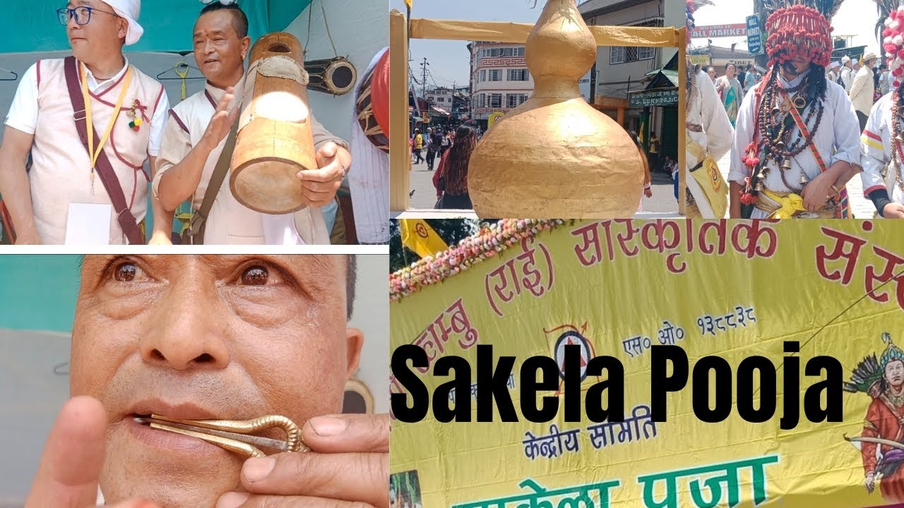 kirati khambu rai Sakela Pooja at chowrasta - YouTube