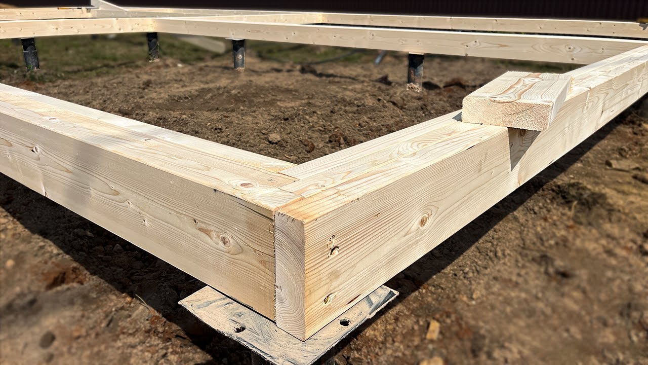 Built a BUDGET frame house. Step by step construction process. Here's ...