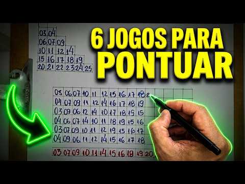 LOTOFÁCIL: O Fechamento reduzido de 20 dezenas para 15 (Estratégia da Escada)