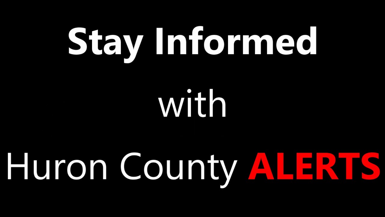 EverBridge & Nixle ALERTS (Huron County, OH) - YouTube