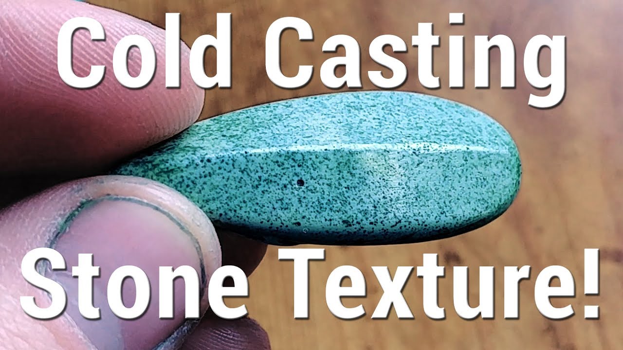 Cold Casting Stones instead of Metal! (Copper Carbonate Experiments ...