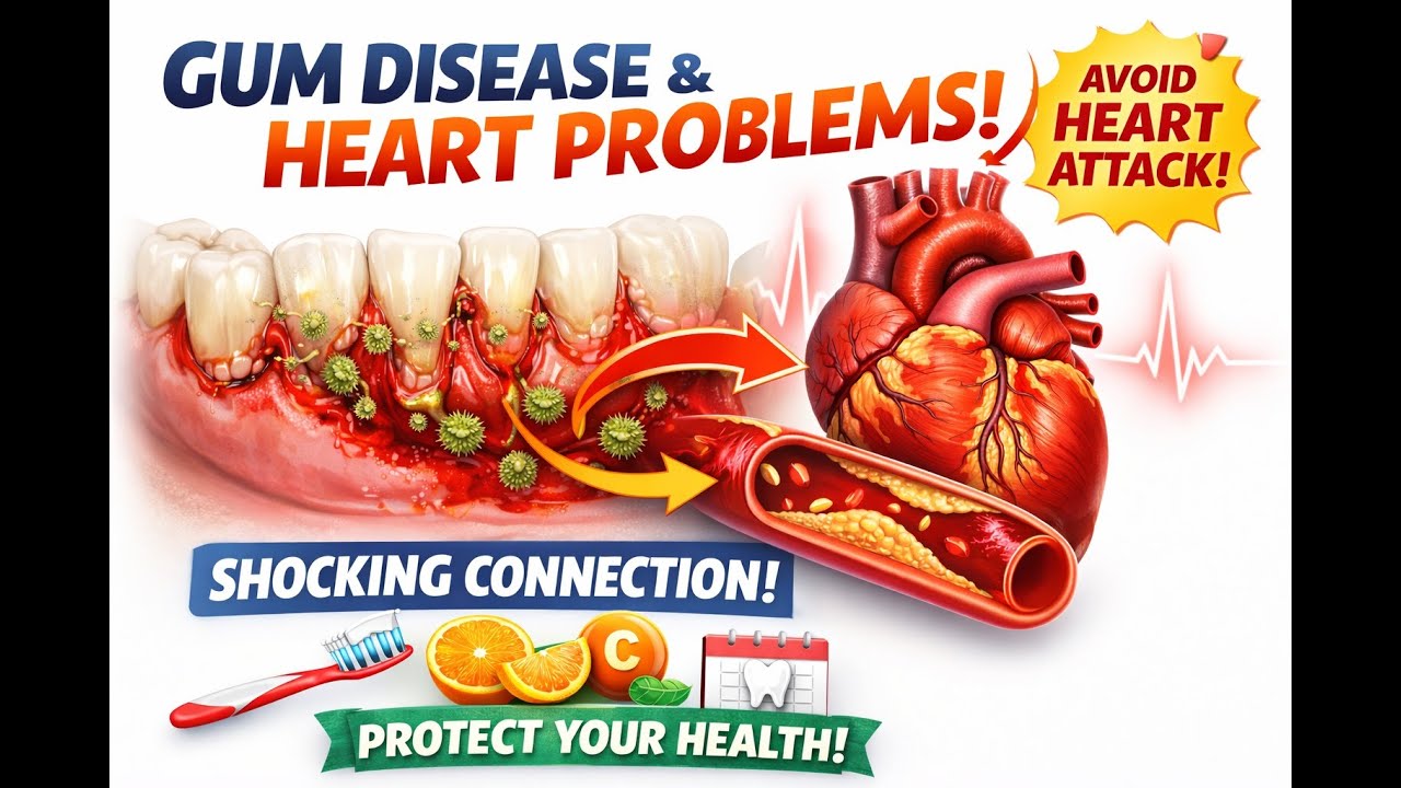 🦷 Bleeding Gums Can Damage Your Heart | The Shocking Mouth–Heart ...