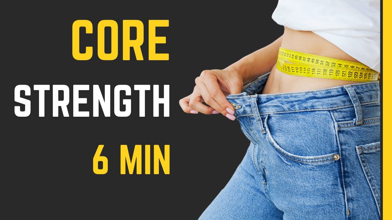 The Secret to Slim Waist: 6-Minute Daily Deep Core Strength Workout ...