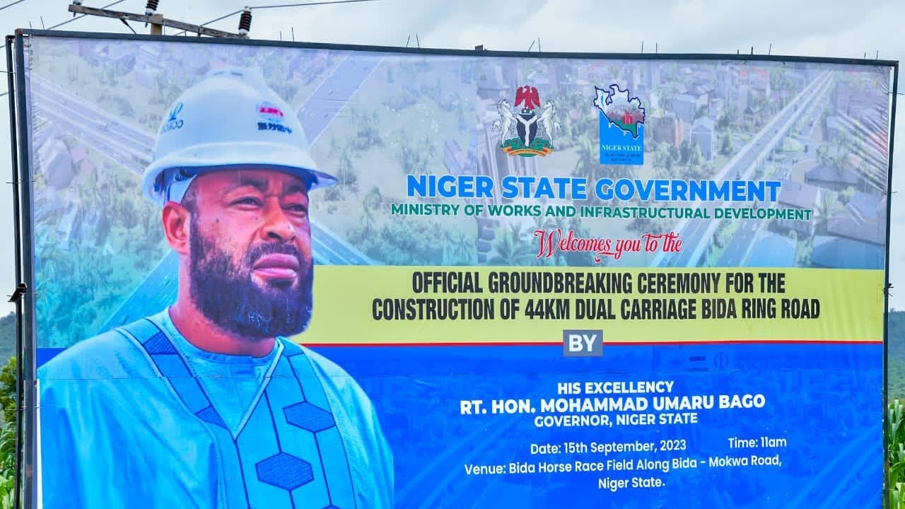 NIGER STATE GOVERNMENT TO CONSTRUCT 250KM INTRA CITY ROADS IN MINNA ...