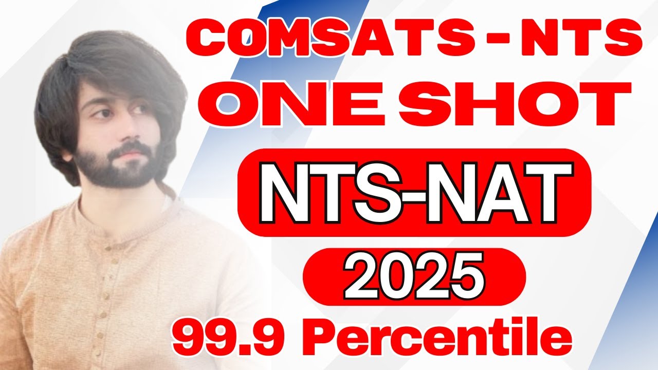 COMSAT NTS I NTS NAT 1 Shot I COMSAT Entry Test Complete Preparation I ...