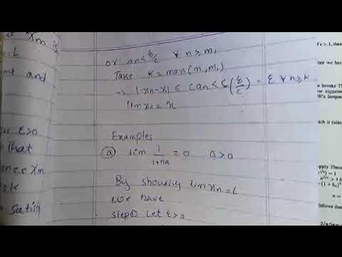 lecture 5 real analysis chapter 3 sequences full explanation of tails ...