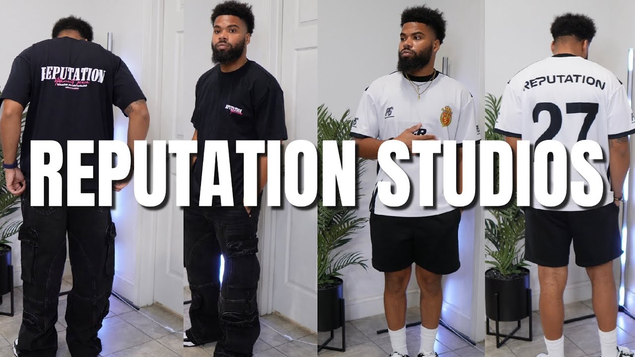 REPUTATION STUDIOS CLOTHING REVIEW & TRY ON HAUL ( Men fashion Jeans ...