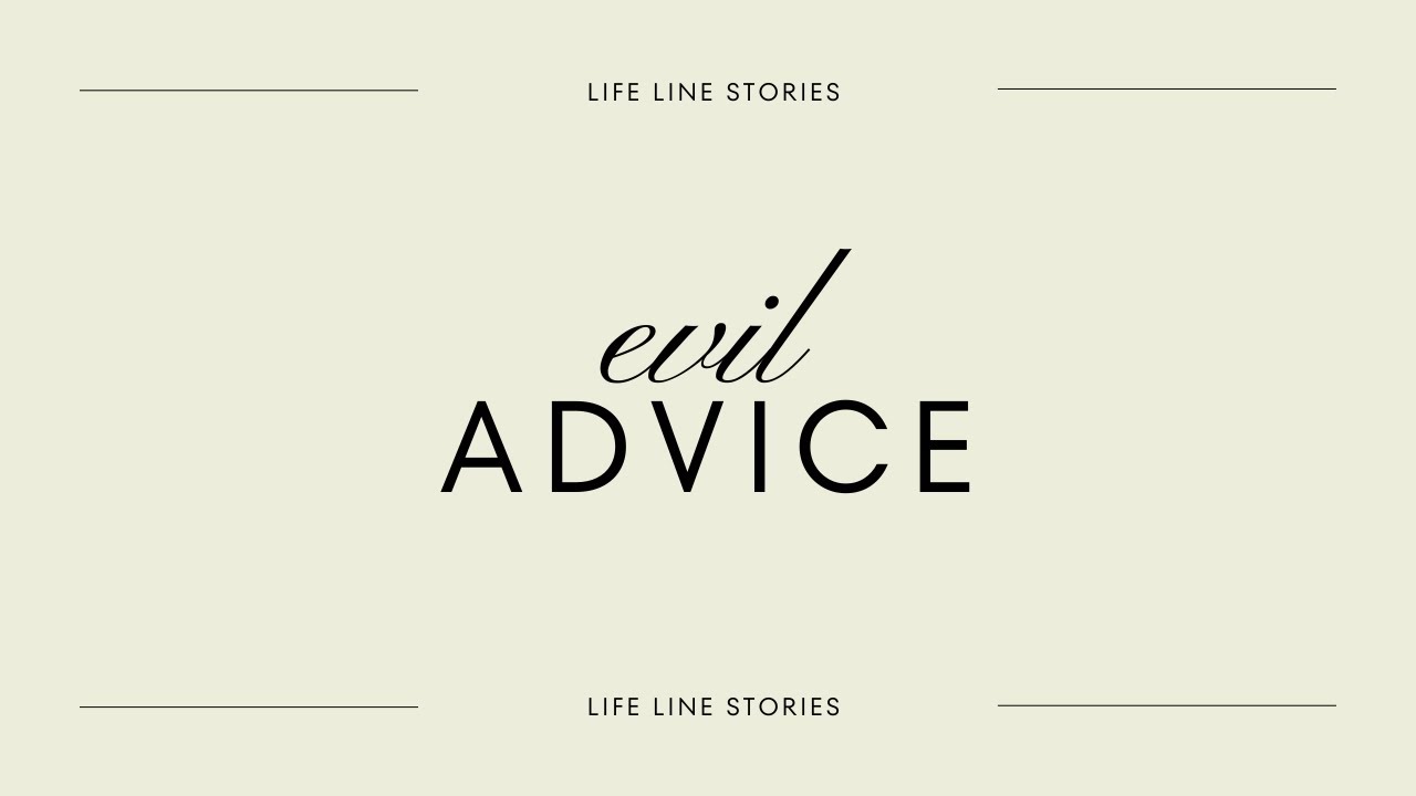 Evil Advice | Moral Stories in English | @LifeLineStories-up3ic - YouTube