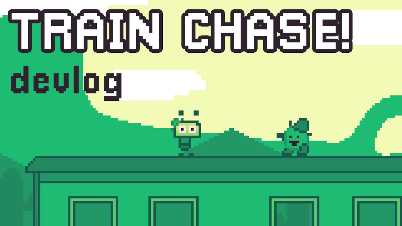 I Added a Train Chase Level to My Platformer Game! - YouTube