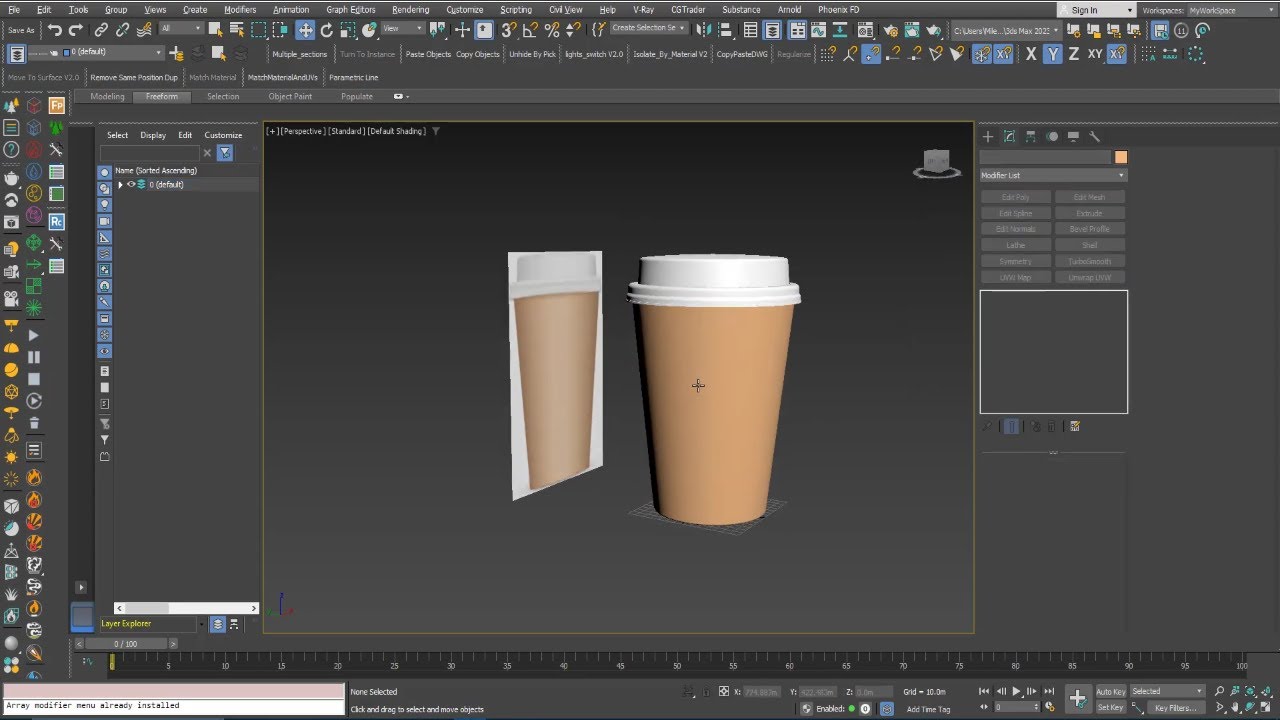 Lesson 17 - 3DS Max - Total Beginners - Lathe Modifier - YouTube