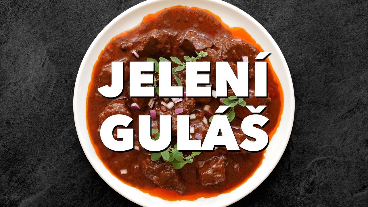 Jelení guláš na víně - YouTube