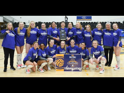 2022 SCAC Volleyball Championship - TLU 3, Colo. College 1 - Phyllis ...