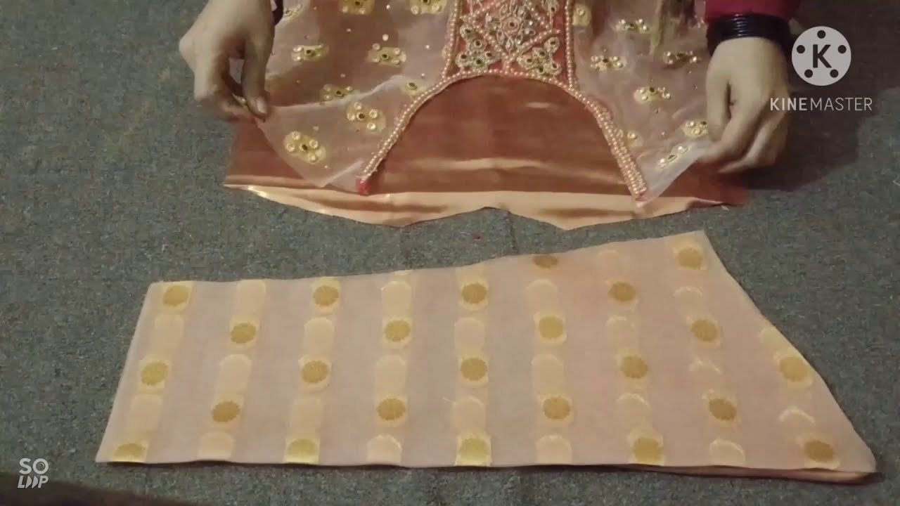 Lining shirt cutting and How to attach lining on semi stitched suit ...