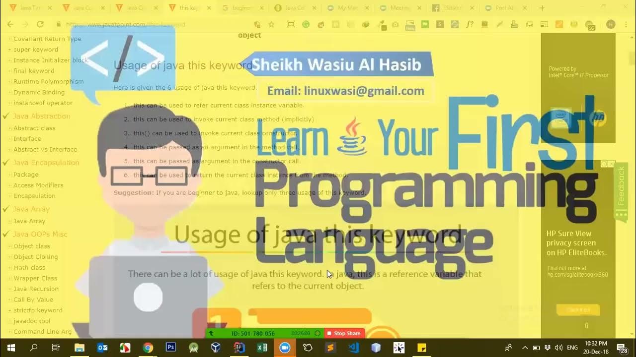 Java Class 20: Java Complete Tutorials by Md Nayeem Faraji - YouTube