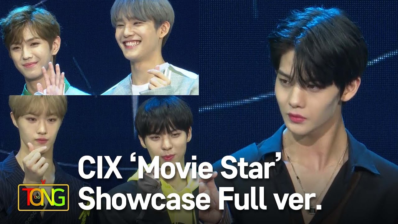 [Full ver.] CIX(씨아이엑스) 'Movie Star' Debut Showcase 데뷔 쇼케이스 (BX, 승훈, 배진영 ...