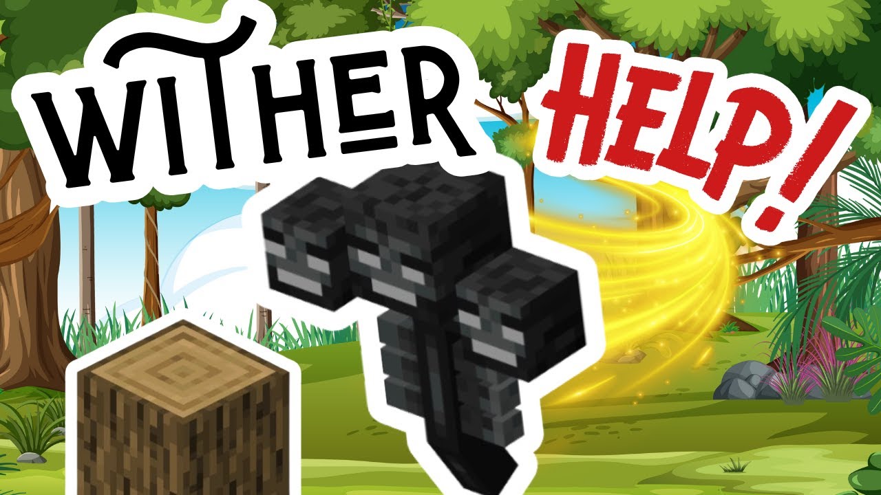 Withers have NEVER been so HELPFUL!!! 🚞 (Minecraft Realms ep. 54, some ...