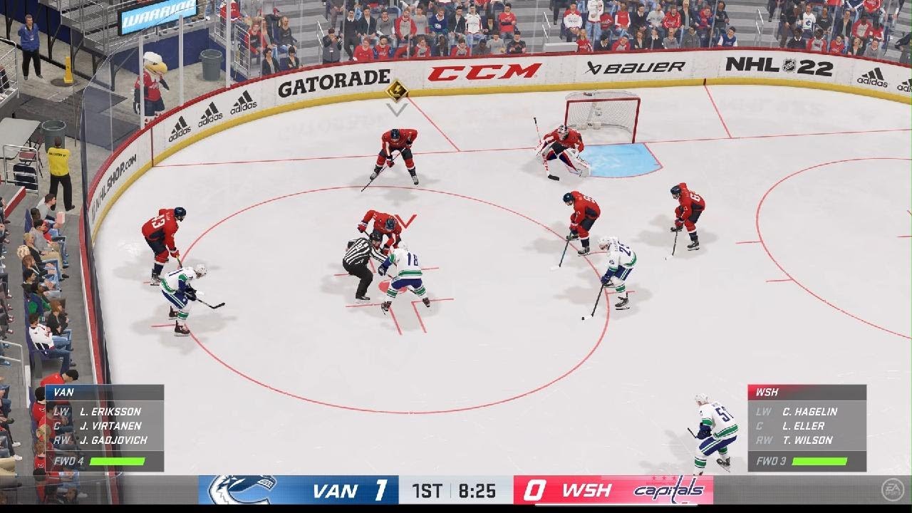 NHL 22 game - YouTube