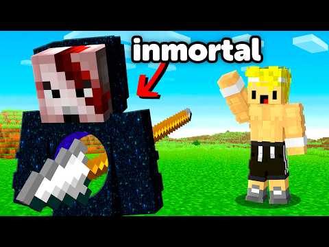 Me Convertí en INMORTAL vs CAZADORES en Minecraft