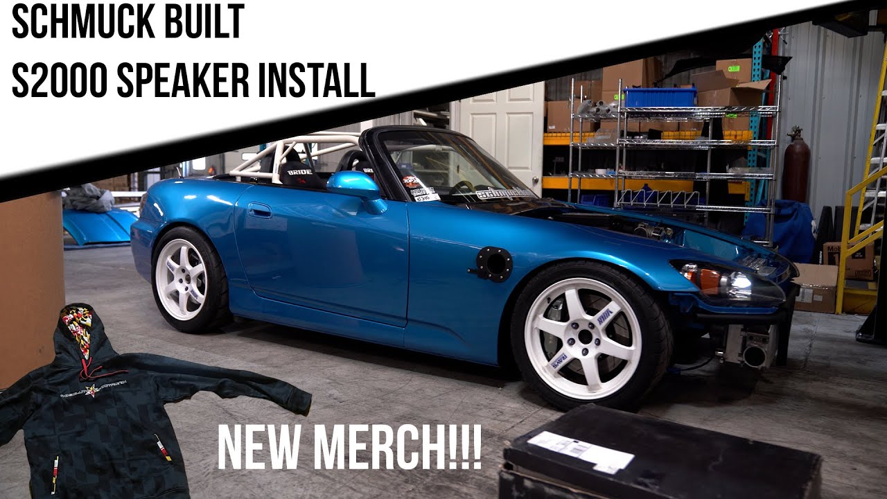 ABSOLUTE ELECTRONIX SCHMUCK BUILT S2000 SPEAKER INSTALL - YouTube