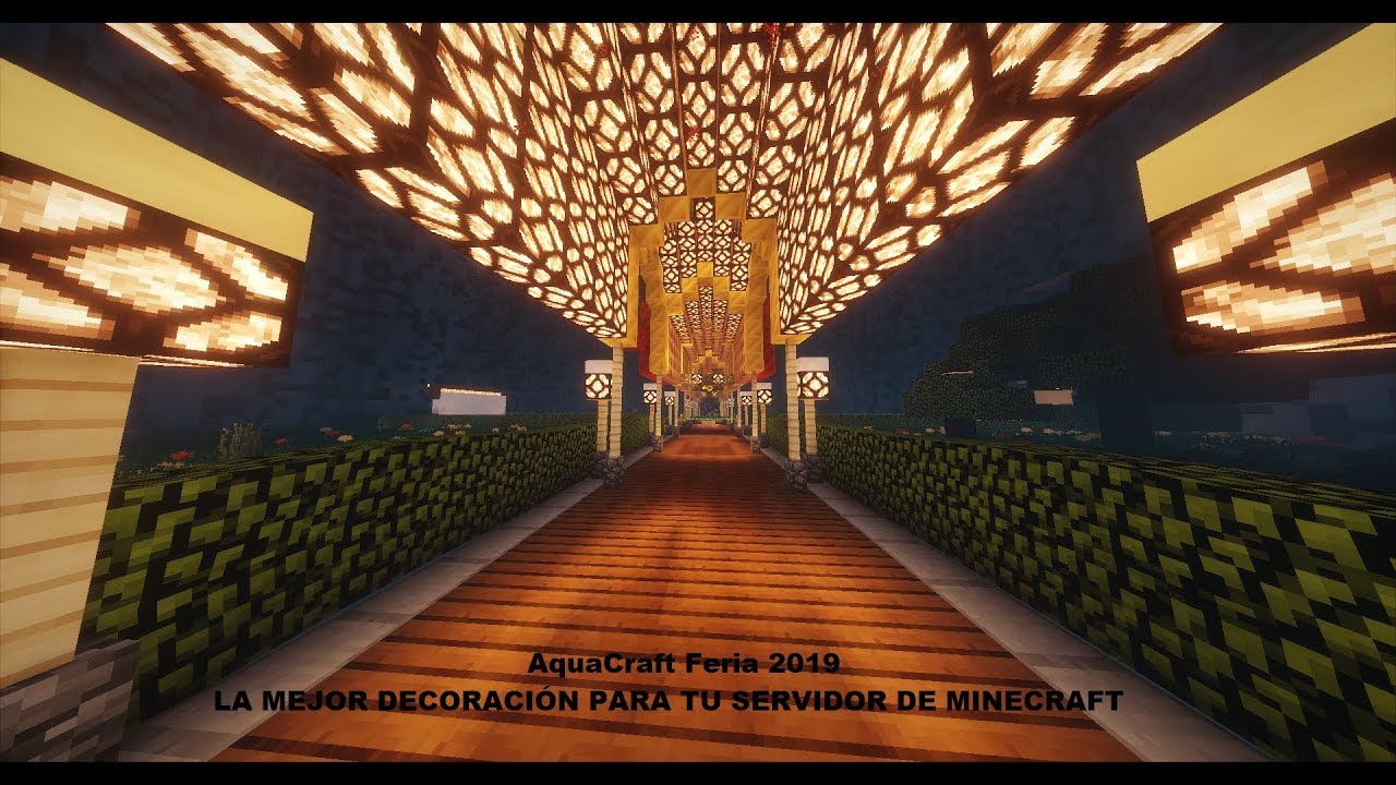 LA MEJOR DECORACIÓN PARA TU SERVIDOR DE MINECRAFT | AquaCraft Feria ...