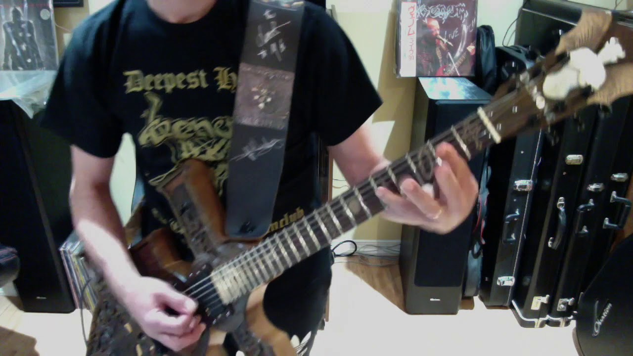 Venom Inc Live Cover Tribute to Jeff Dunn Mantas - YouTube
