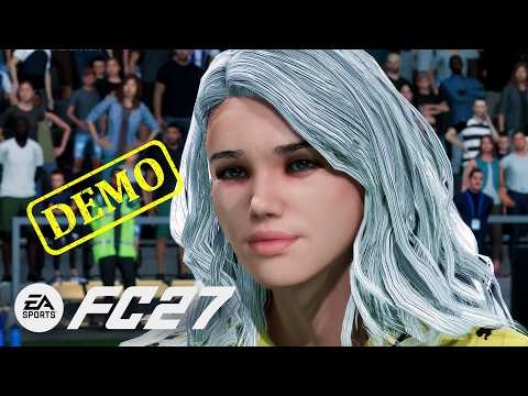 EA SPORTS FC 27  Cute female character creation germany player  🔶🔶DEMO🔶🔶