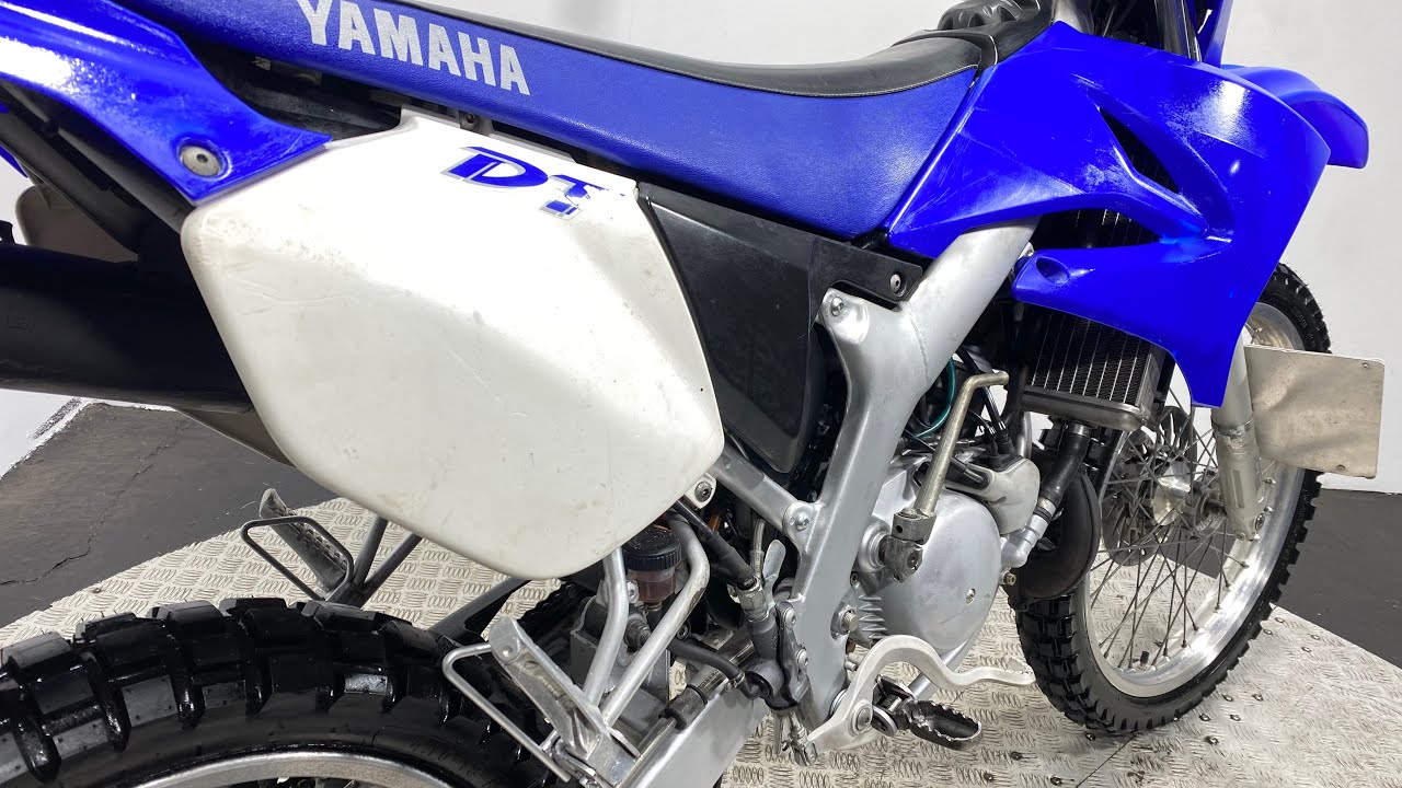 YAMAHA DT50 R 2007 1K WALK AROUND / RUNNING VIDEO - YouTube